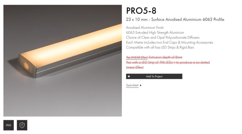 The Linear Effect | fossLED