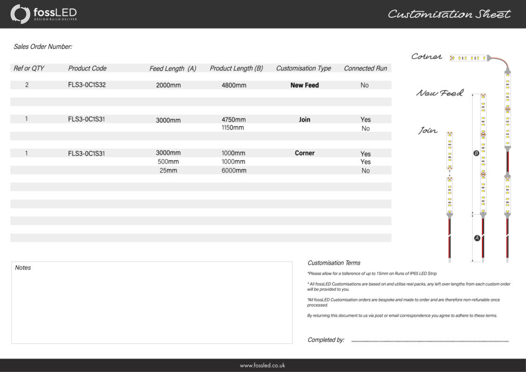 Custom LED Lights | fossLED